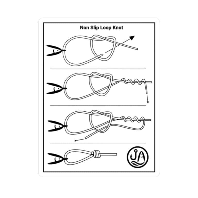 Non-Slip Loop Knot Waterproof Premium Vinyl Sticker - Juran Adventures